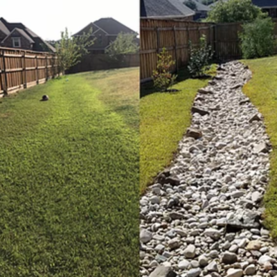 Dry Creek Beds for Landscape Drainage Solutions - R&O Landscape ...