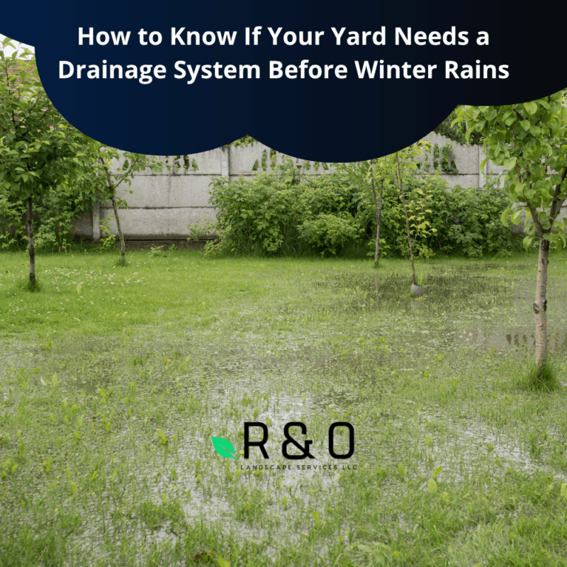 How to Know If Your Yard Needs a Drainage System Before Winter - R&O ...